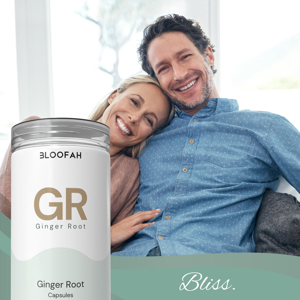 herbal support with ginger capsules