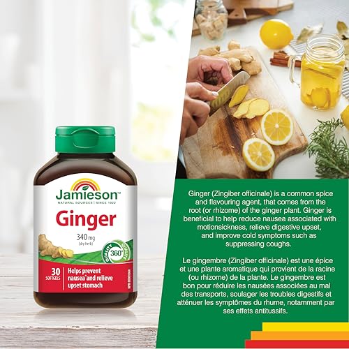 herbal support with Jamieson ginger