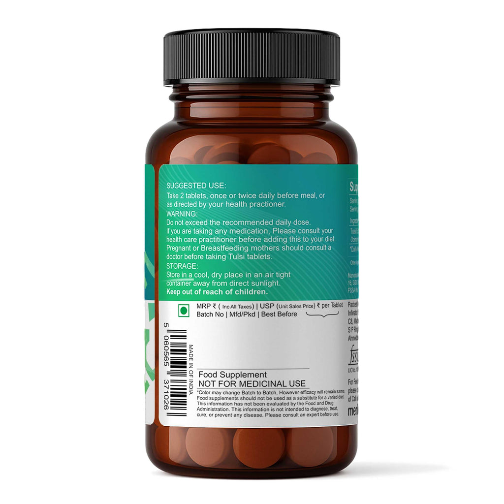 herbal support with MERLION NATURALS Tulsi