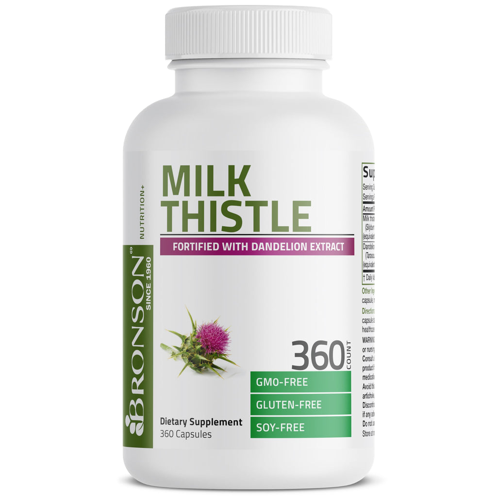 herbal support with milk thistle extract