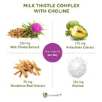 Herbal support with Milk Thistle extract