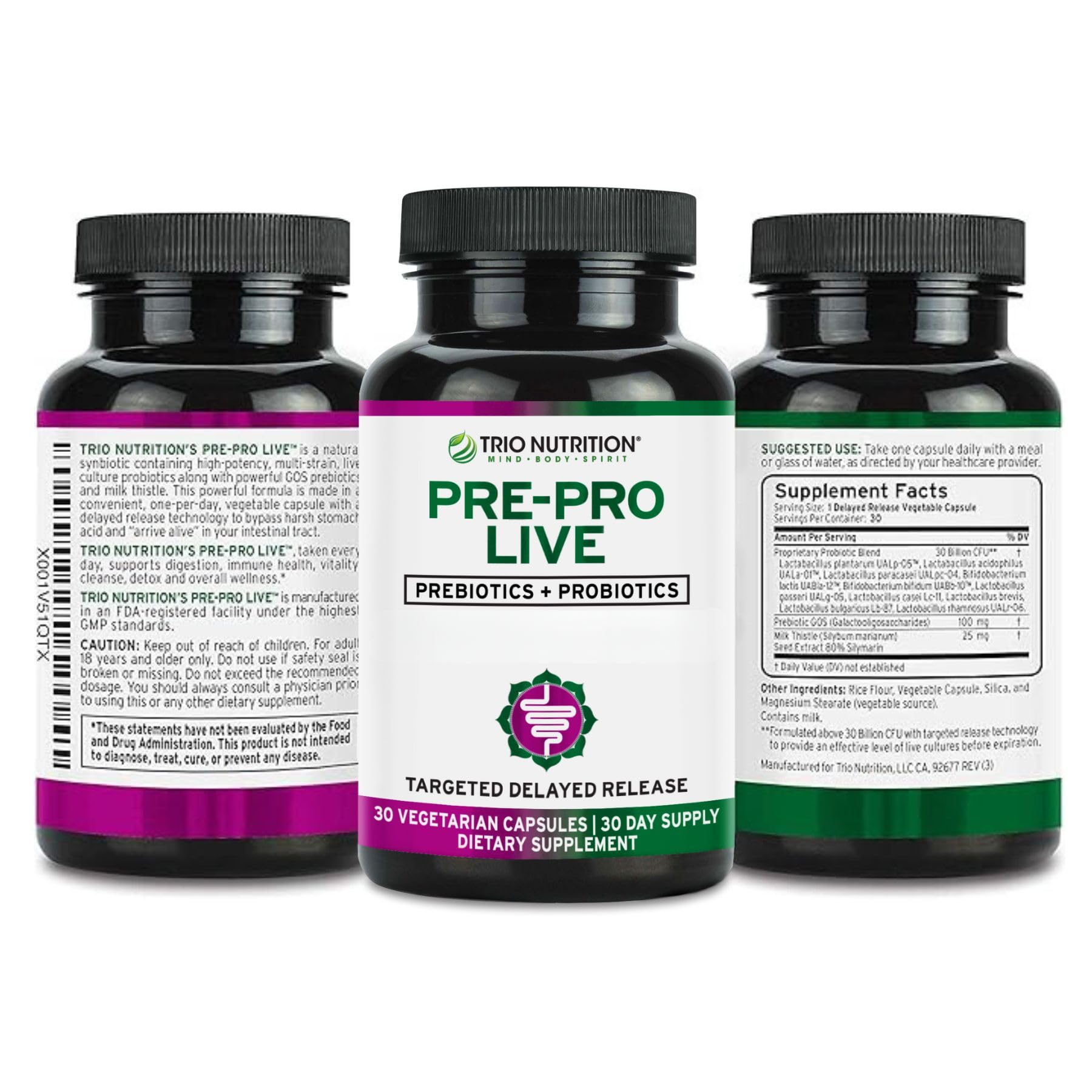 herbal support with milk thistle