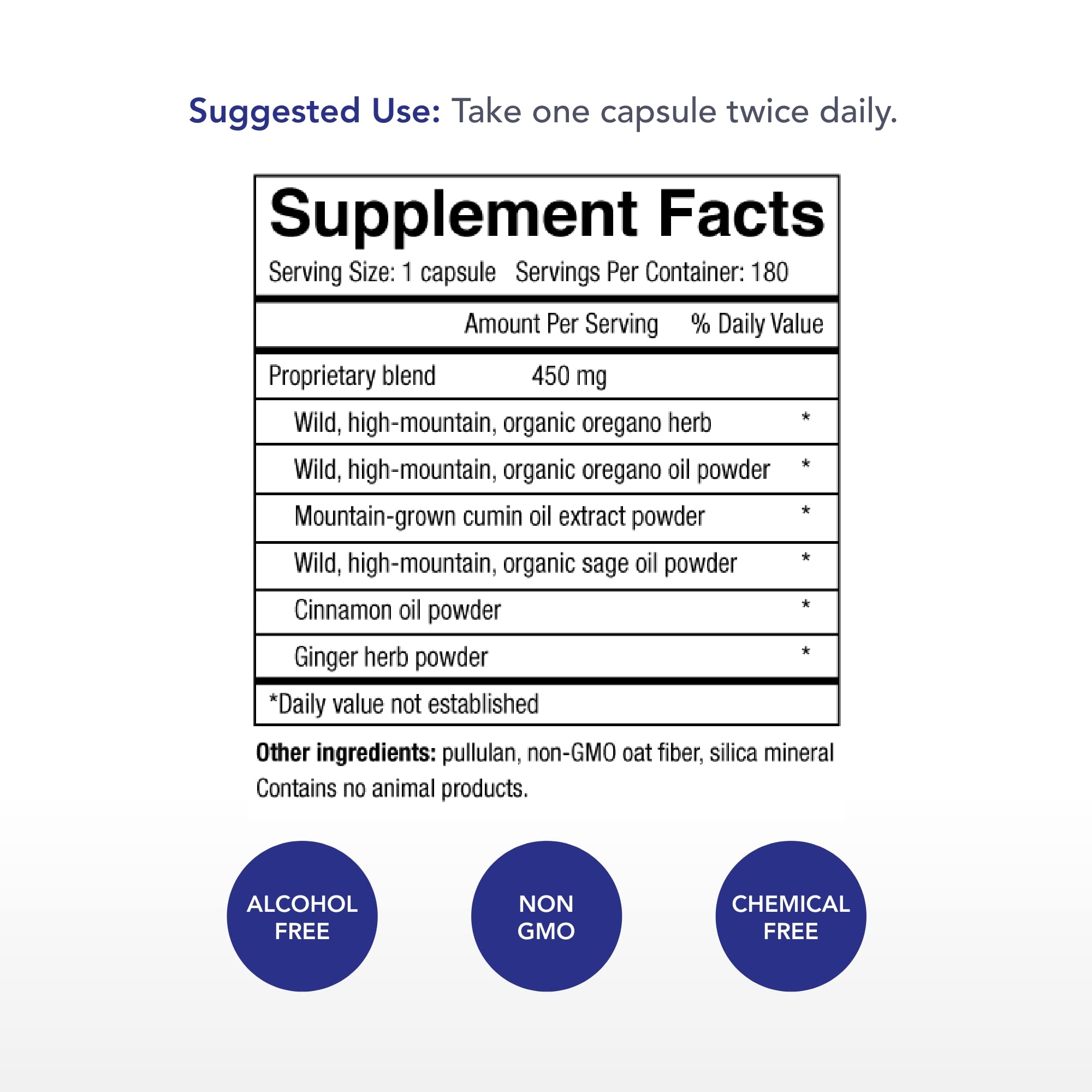 Herbal support with Physician's Strength Oregacillin