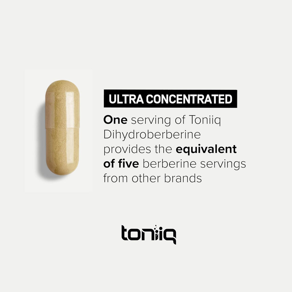 herbal support with Toniiq dihydroberberine