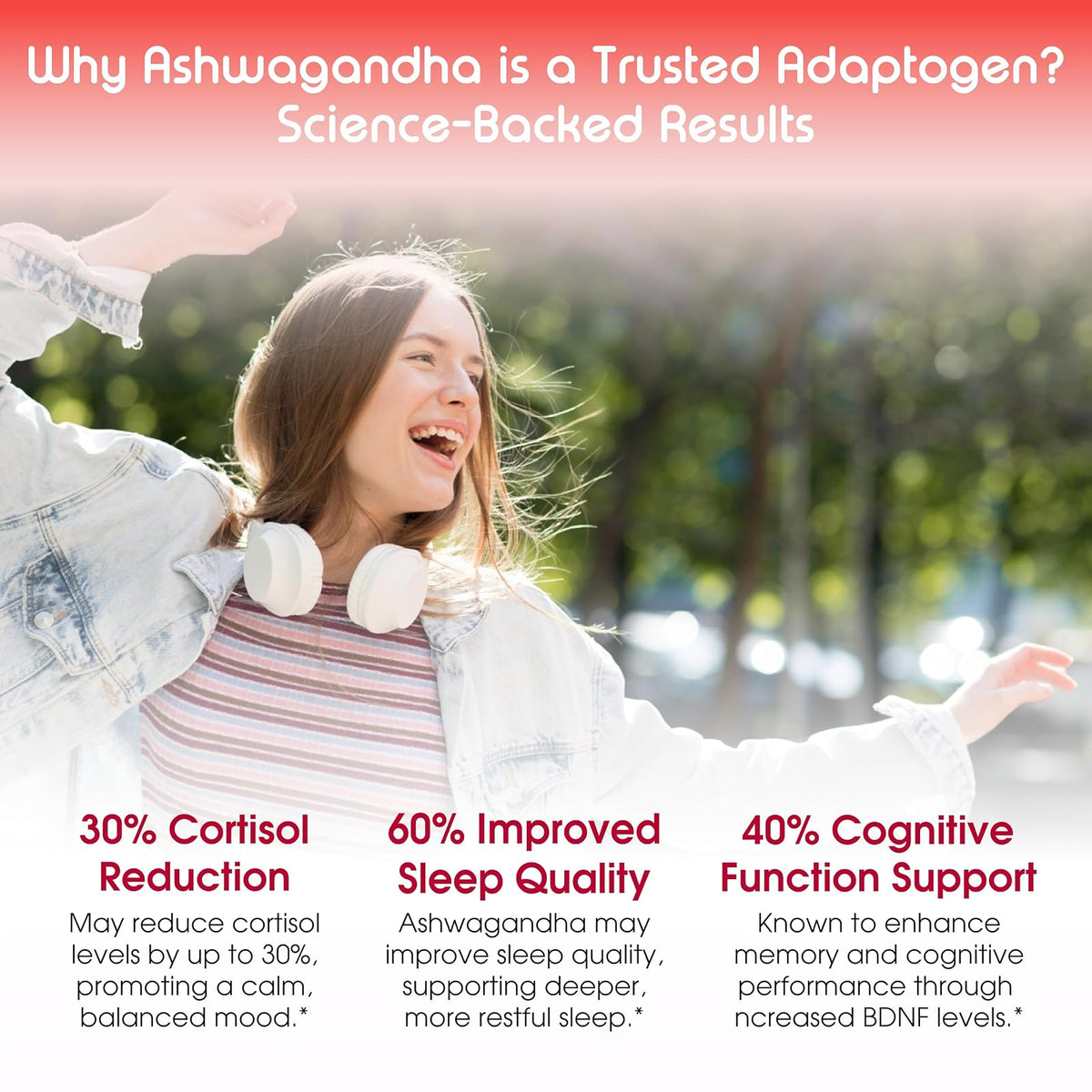 Herbal support with Vital Herbal ashwagandha