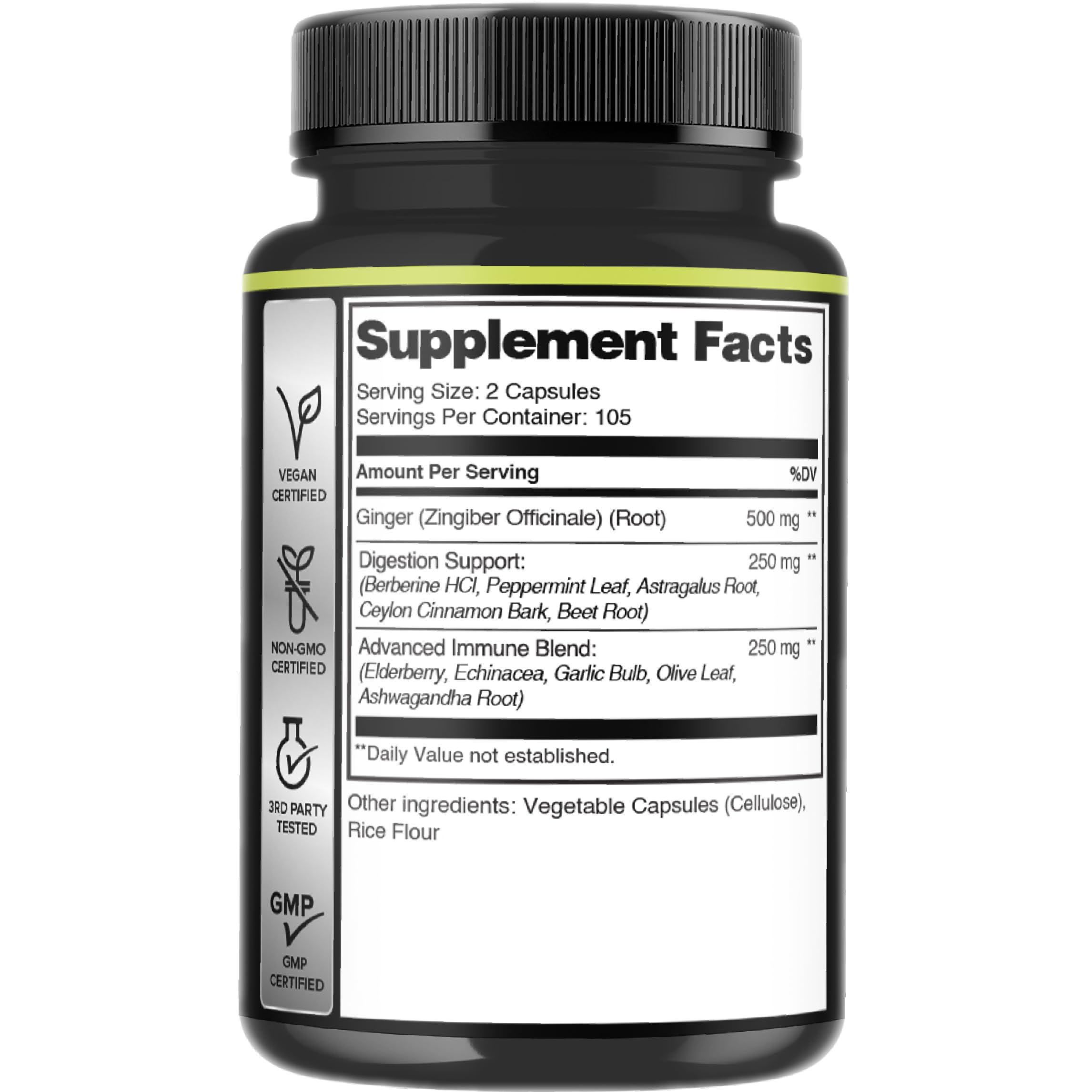 herbal support with WELBUDA ginger