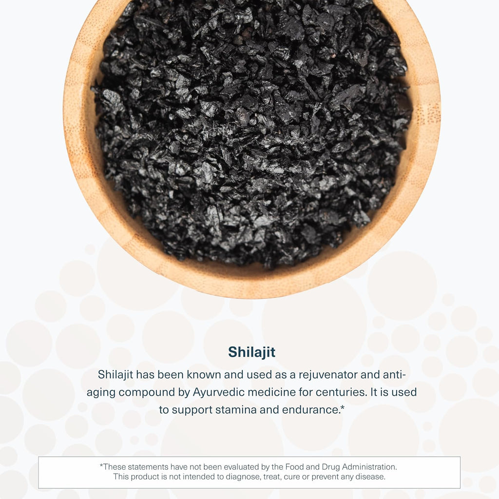 herbal support with Youtheory shilajit