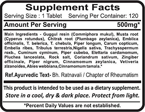 herbal tablets for joint support