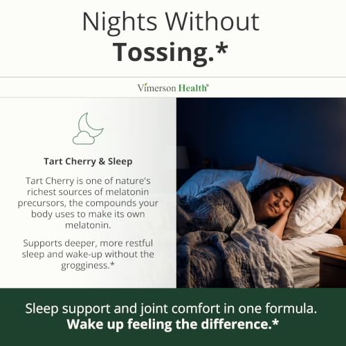 Herbal tart cherry capsules for inflammation