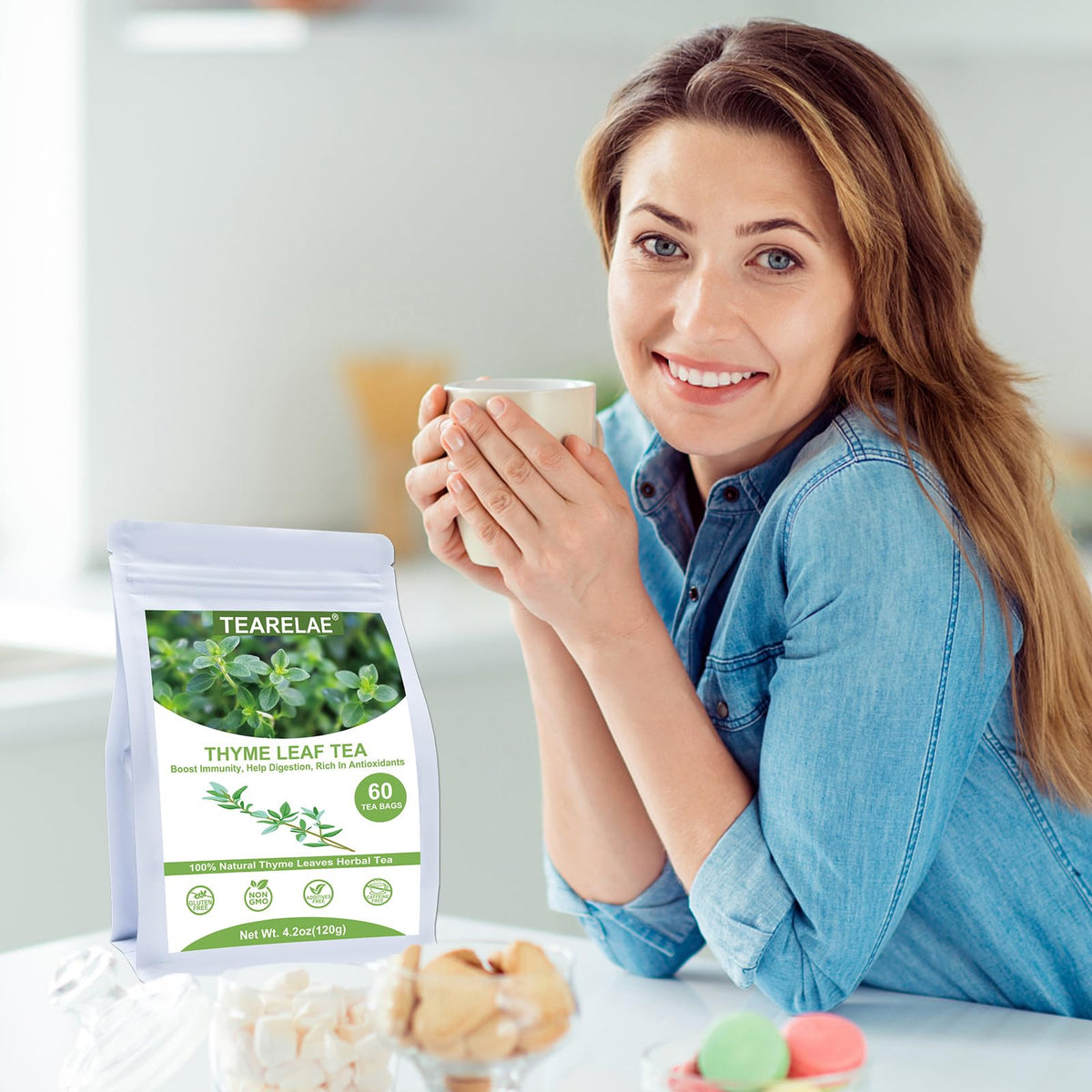 herbal tea bags for calming evenings