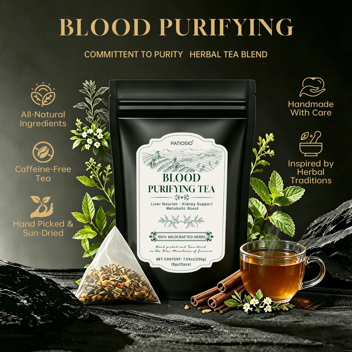 herbal tea bags for cleansing