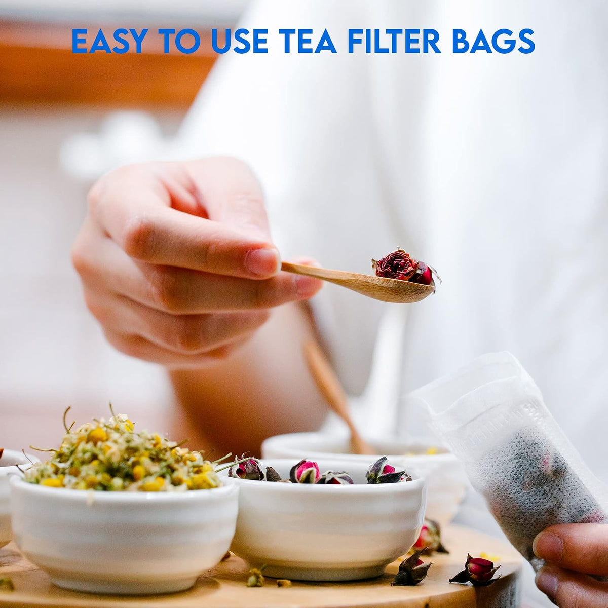 herbal tea bags for convenient steeping
