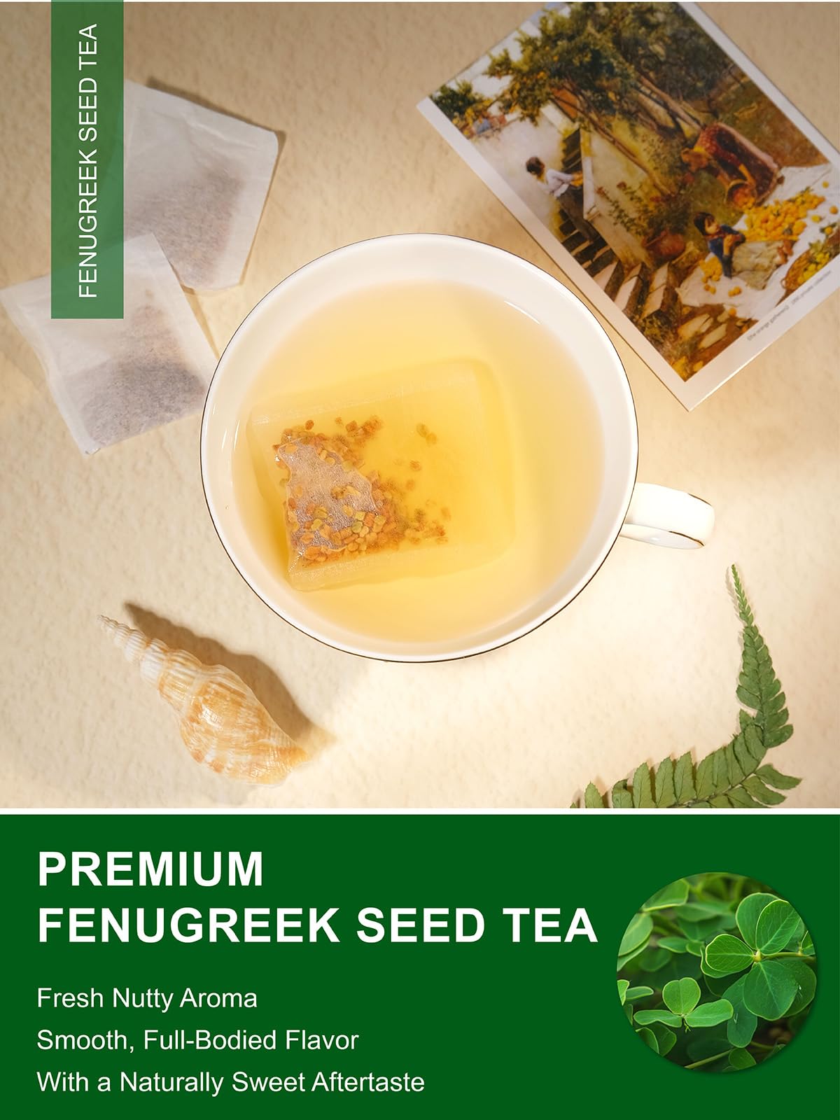Herbal tea bags for natural wellness