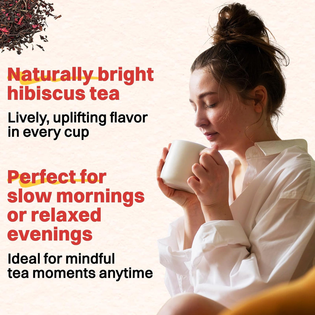 Herbal tea bags for soothing effects