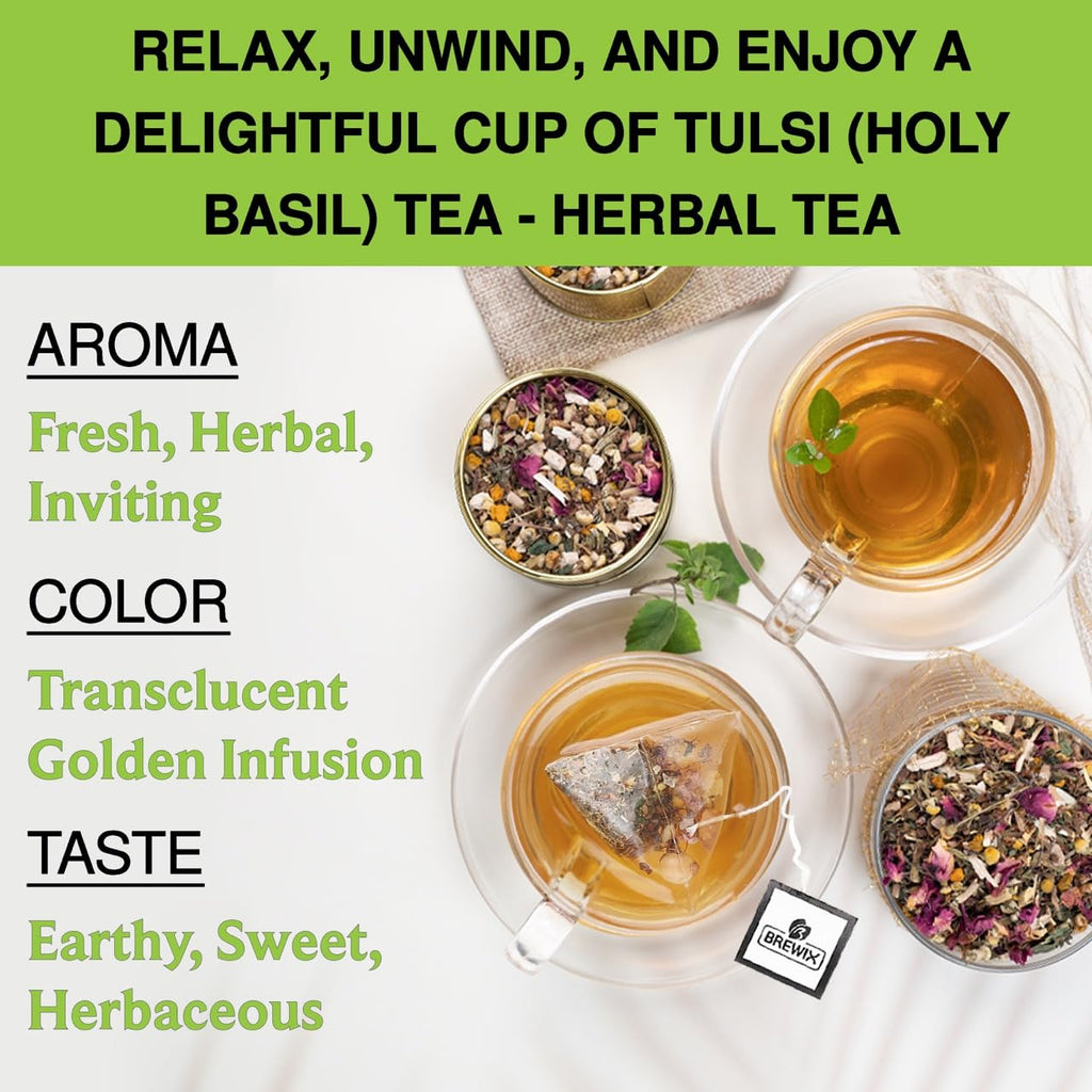 Herbal tea bags for soothing moments