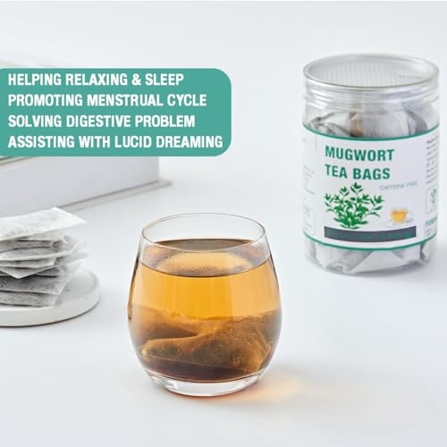 Herbal tea bags for wellness
