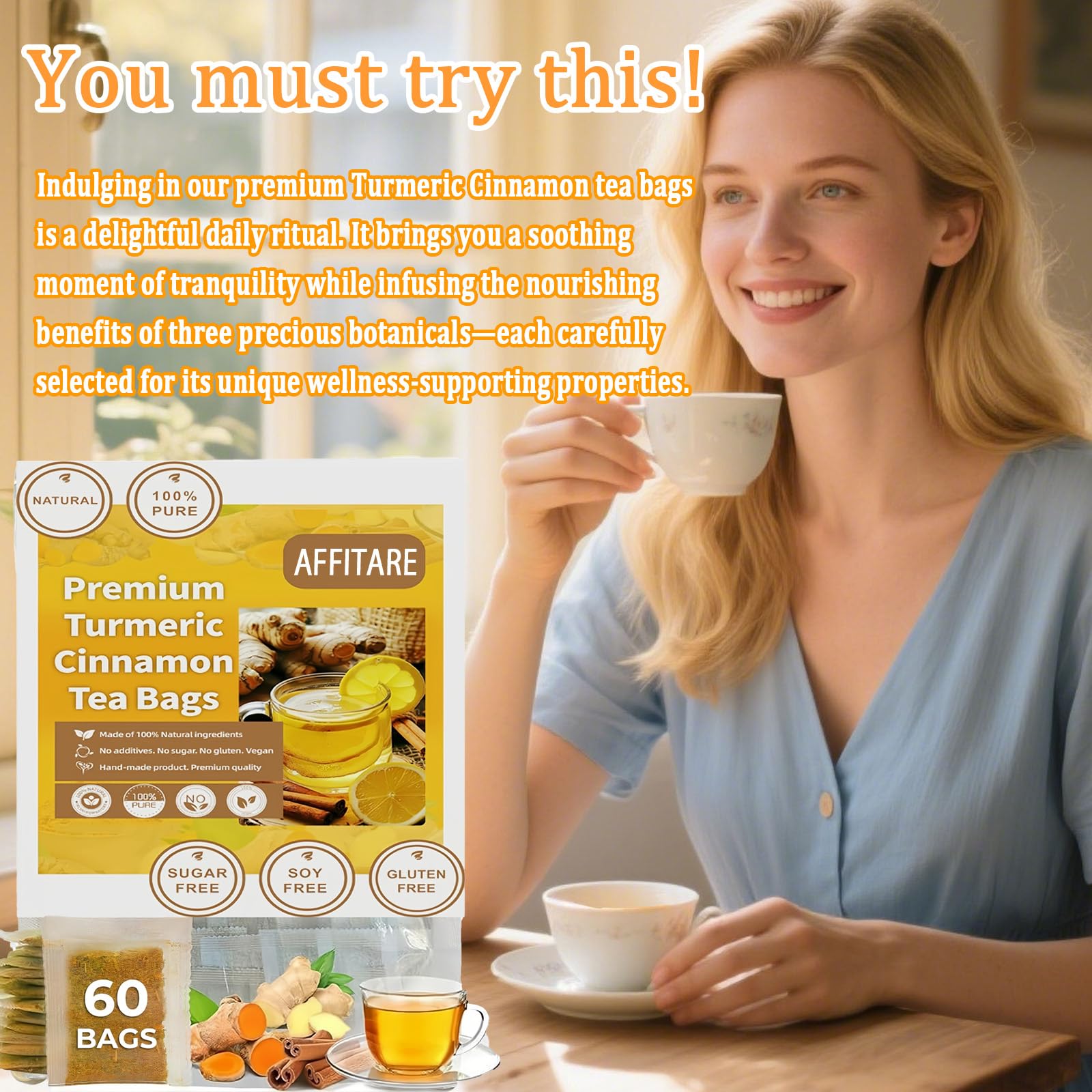 herbal tea bags for wellness