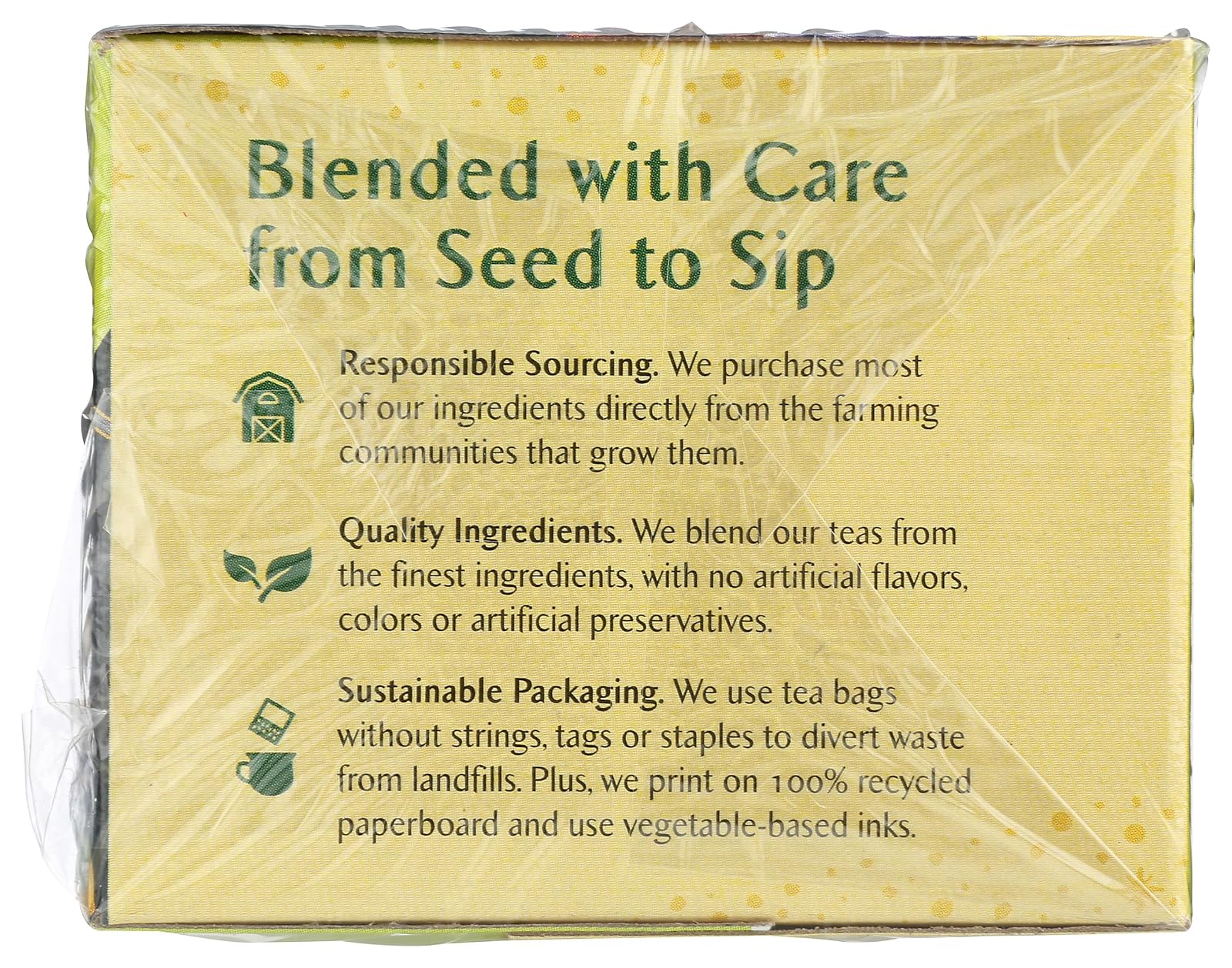 Herbal tea blend for calming effects