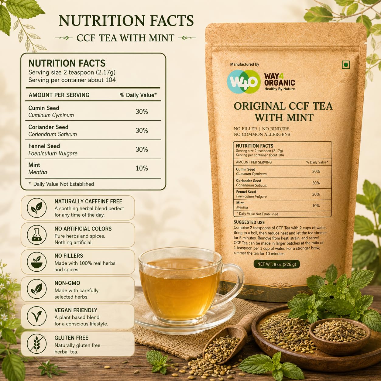 herbal tea blend for digestion