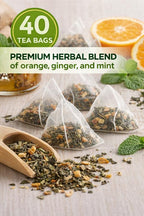 Herbal tea blend for relaxation