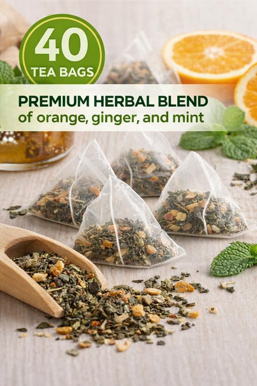 Herbal tea blend for relaxation