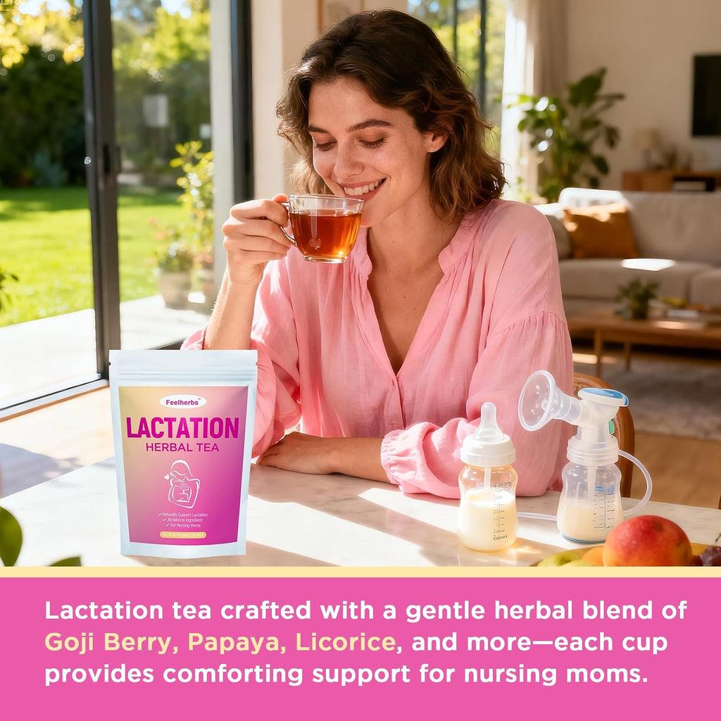 Herbal tea blend to support lactation