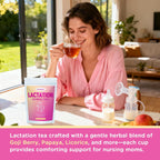 Herbal tea blend to support lactation
