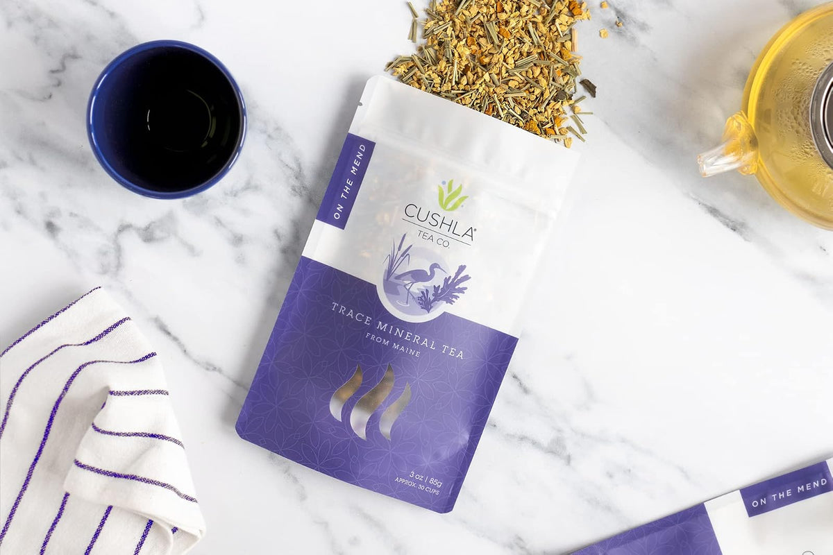 Herbal tea blend with bladderwrack benefits