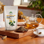 Herbal tea blend with Celandine benefits