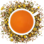 Herbal tea blend with chamomile and dandelion