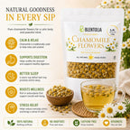 Herbal tea blend with chamomile benefits