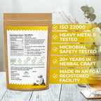Herbal tea blend with goldenrod benefits