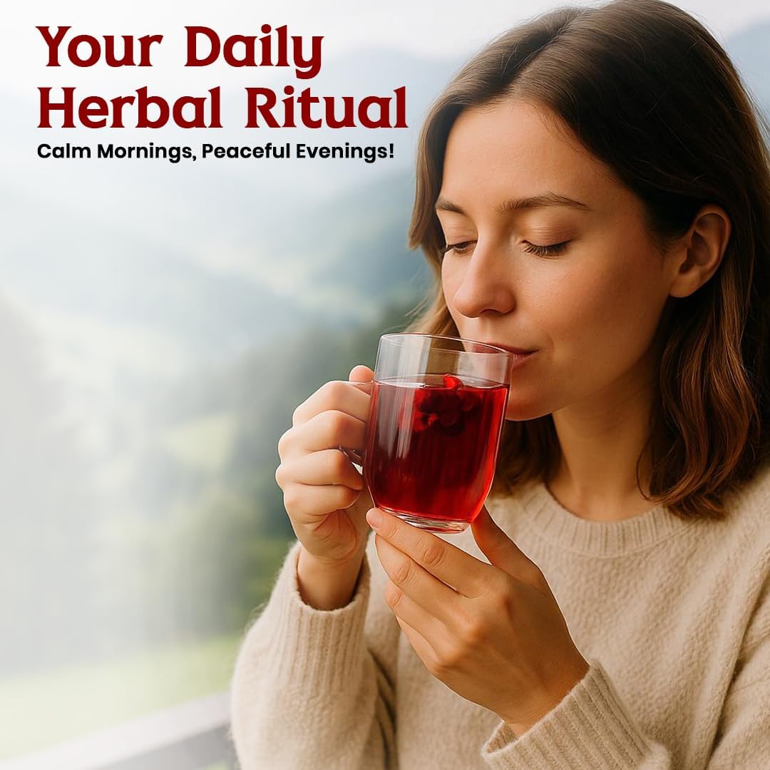 herbal tea blend with natural antioxidants