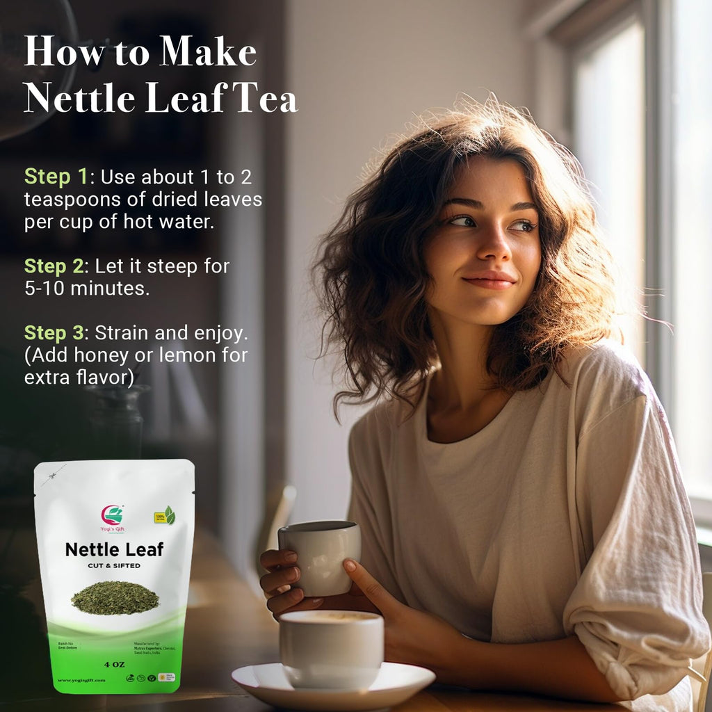 herbal tea blend with nettle leaves