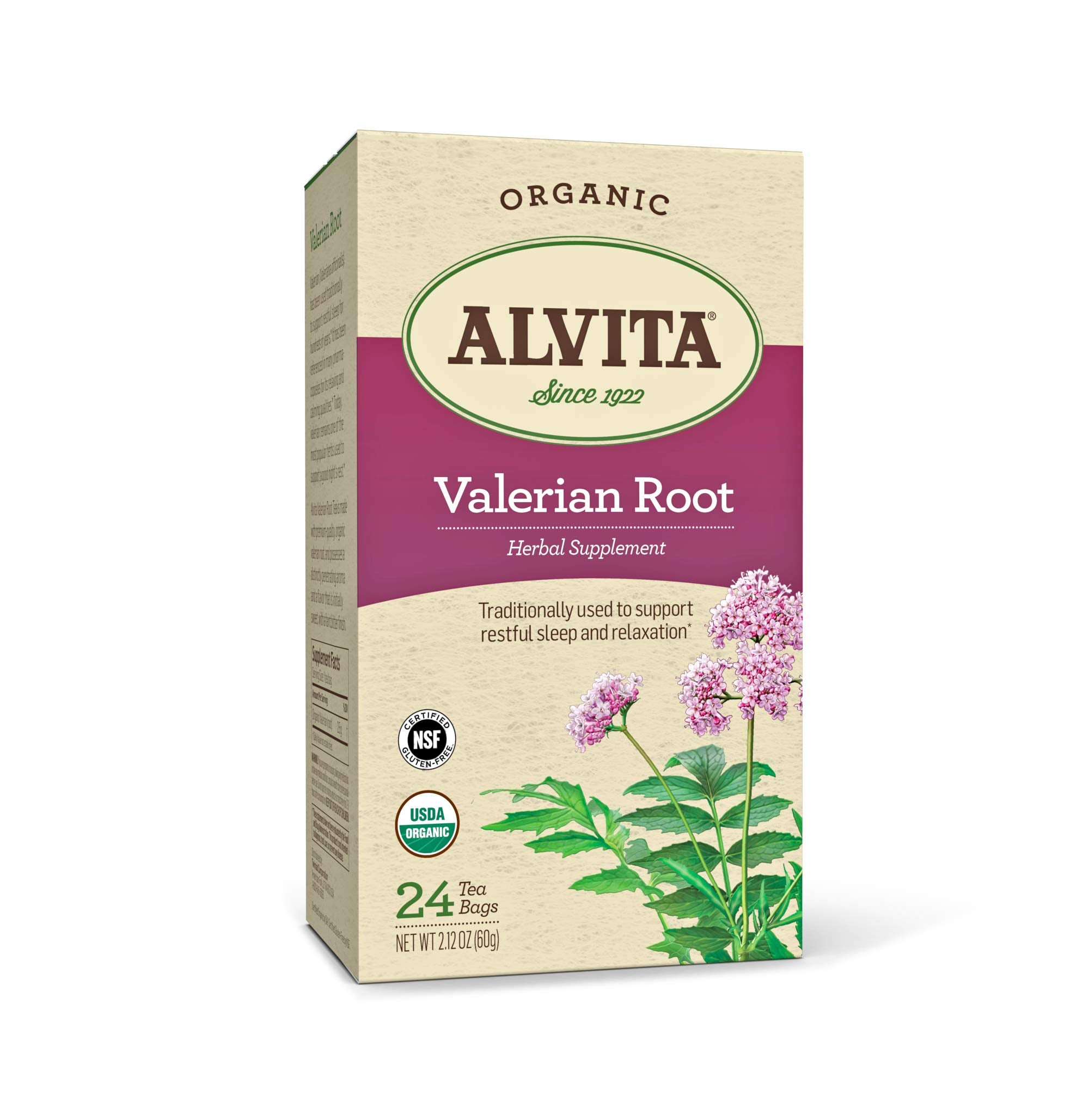 herbal tea blend with valerian