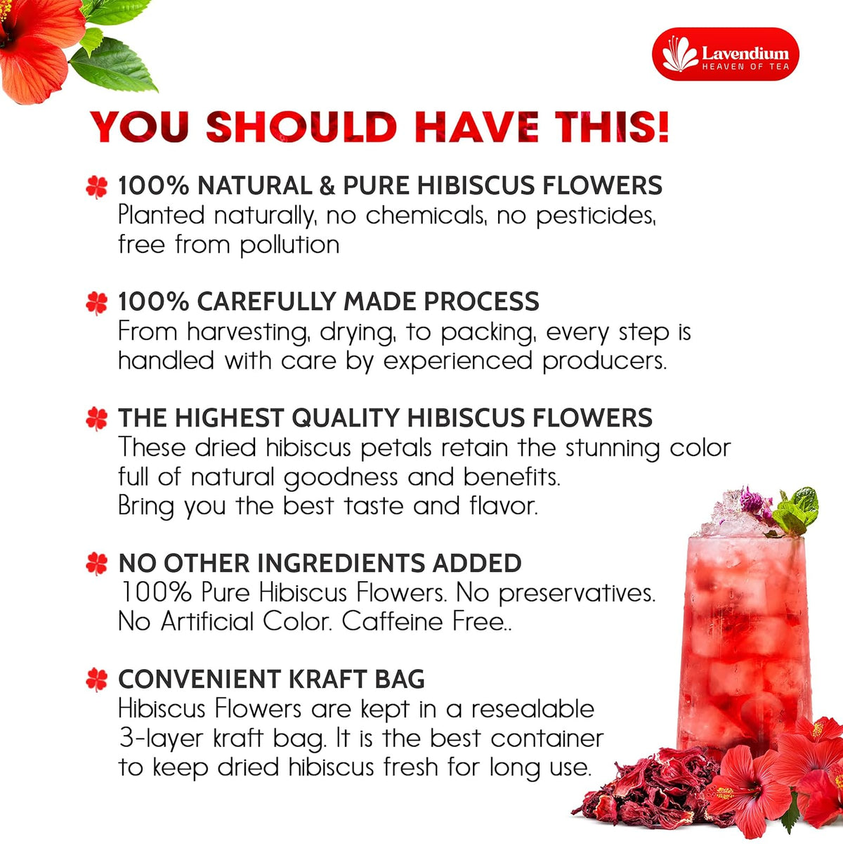 herbal tea dried hibiscus benefits
