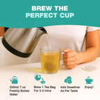 Herbal tea for a calming experience