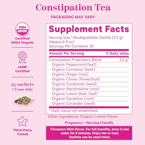 Herbal tea for a happy digestive system
