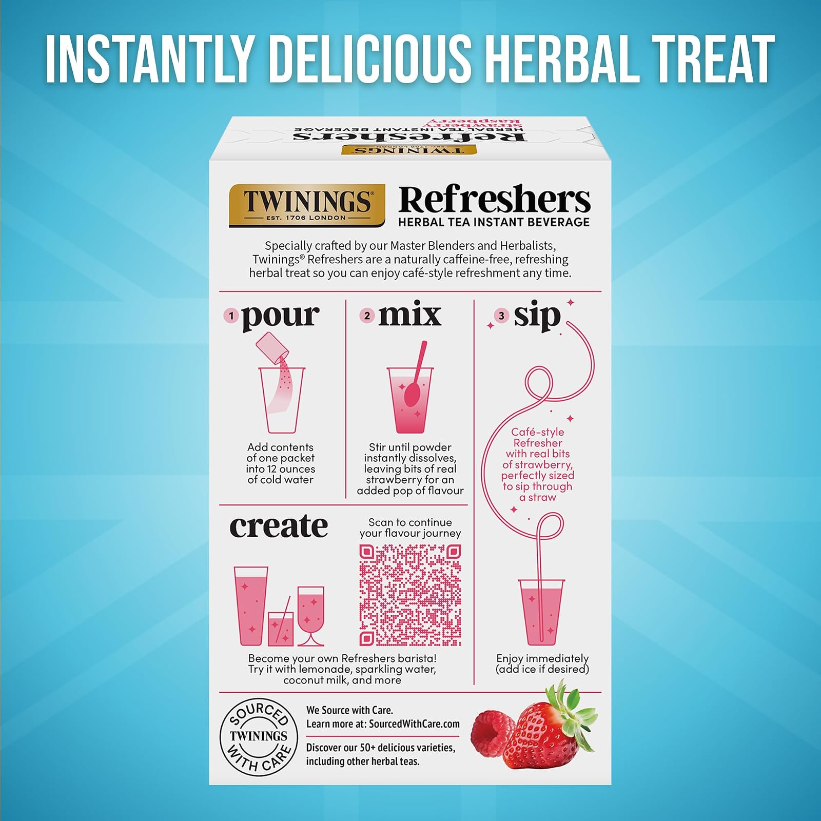 herbal tea for a refreshing drink