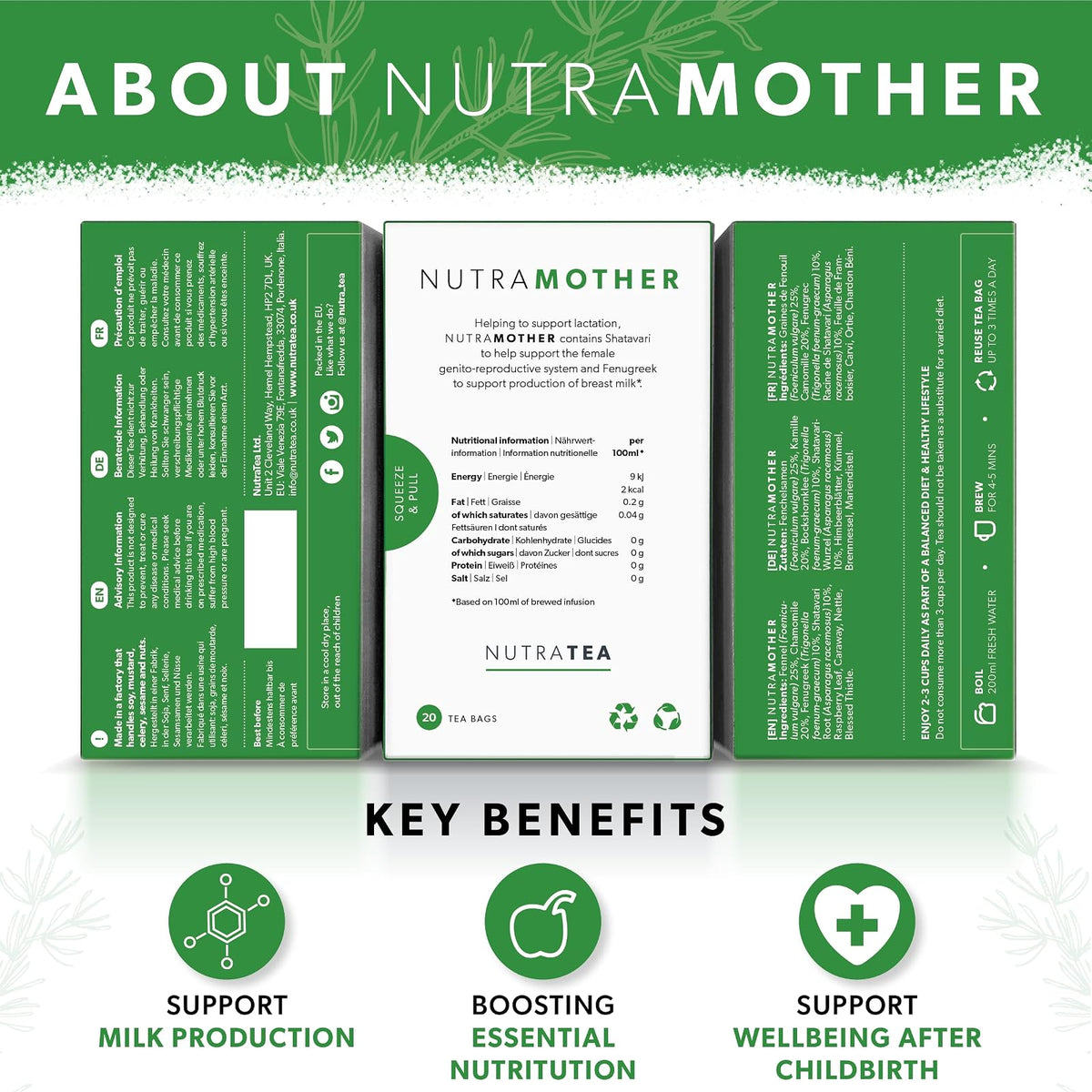 herbal tea for breastfeeding mothers