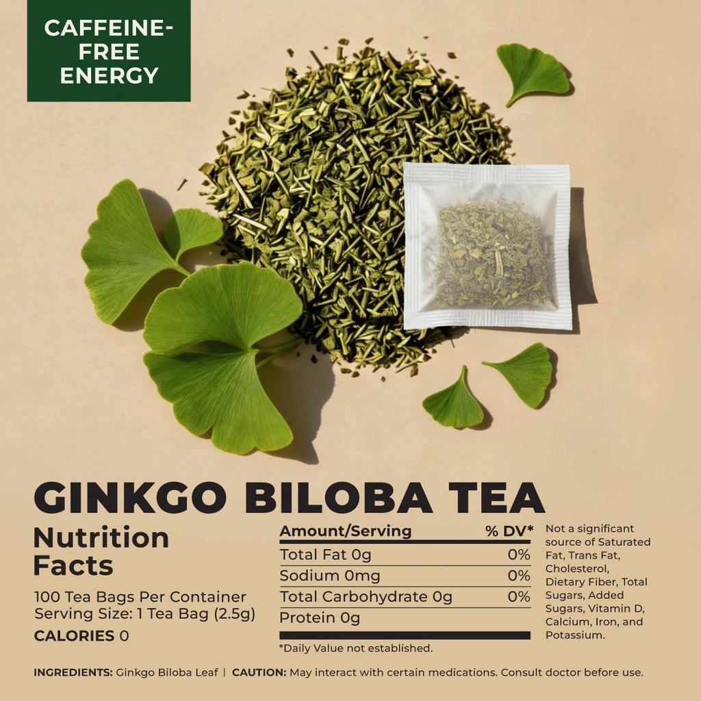 Herbal tea for cognitive support