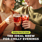 Herbal tea for cozy evenings