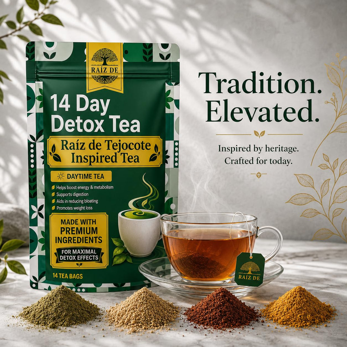 herbal tea for daily vitality