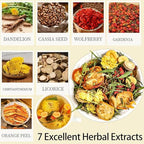Herbal tea for detox and wellness