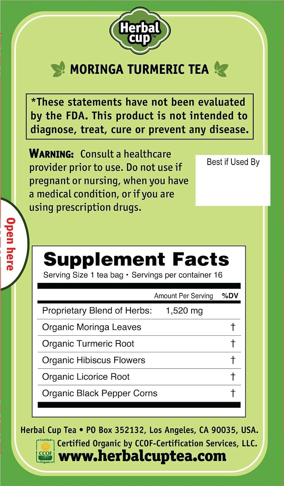 herbal tea for detox benefits
