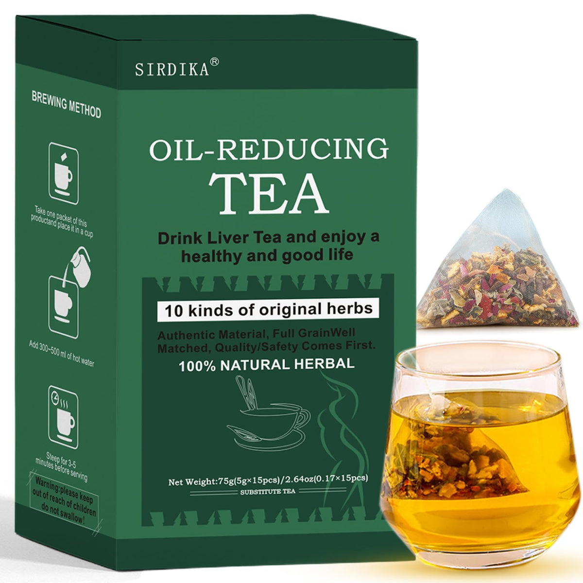 herbal tea for detox