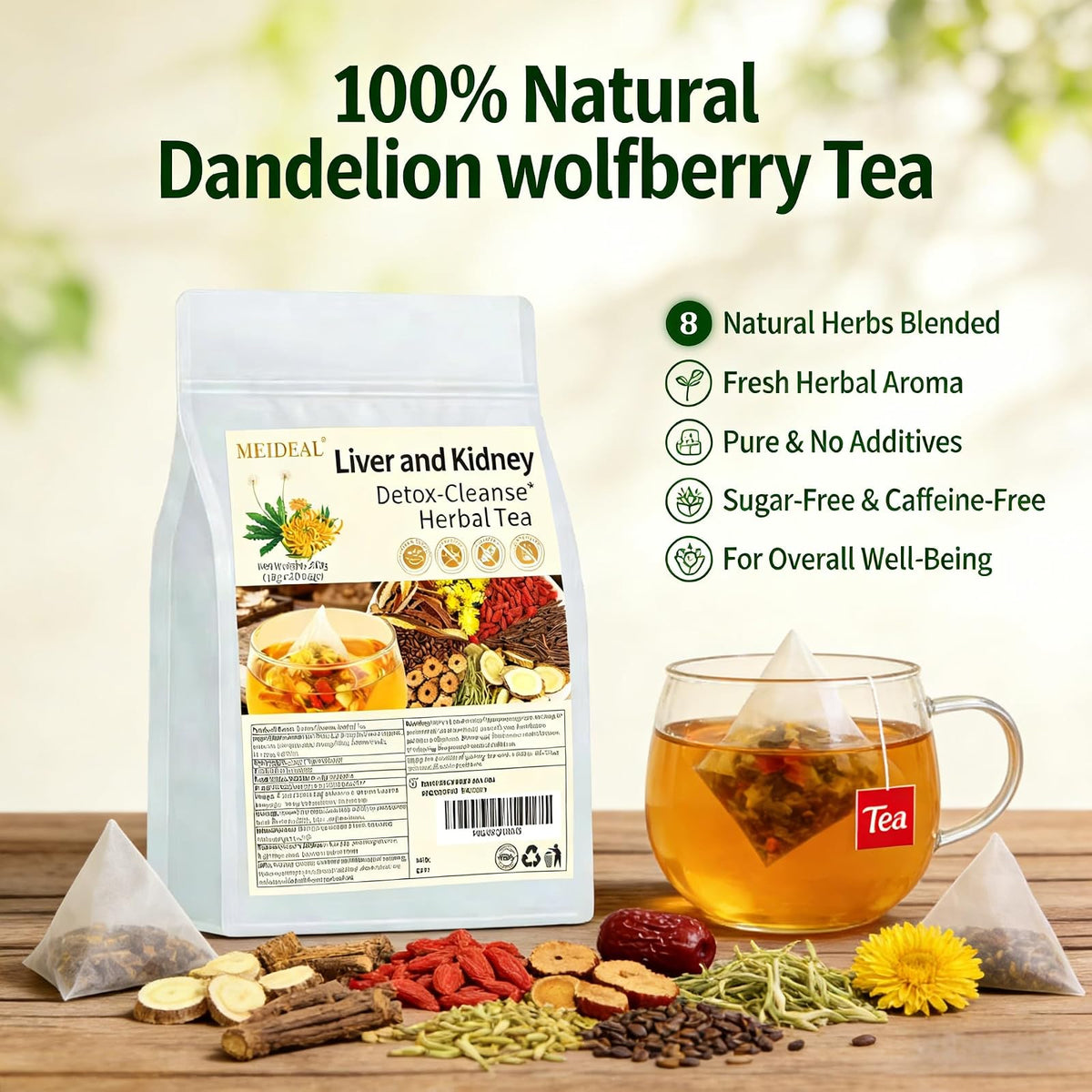herbal tea for detoxification