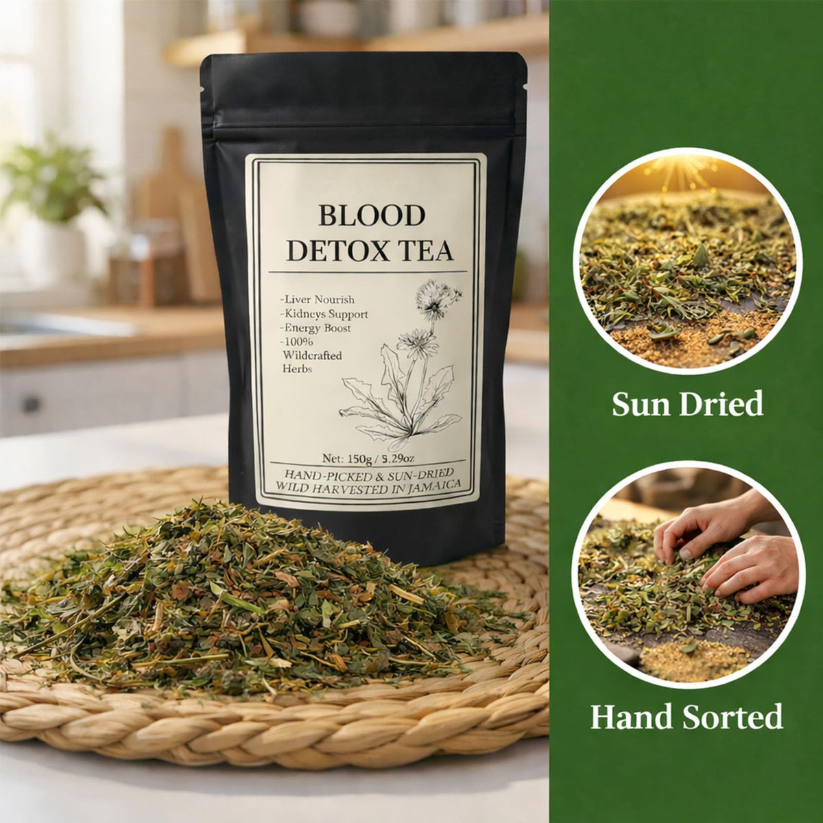 herbal tea for detoxifying