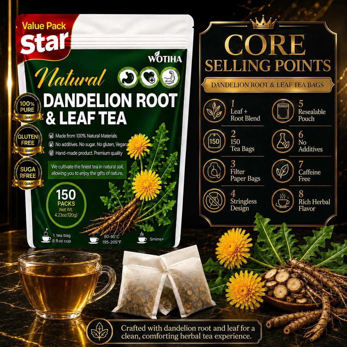 herbal tea for digestion support