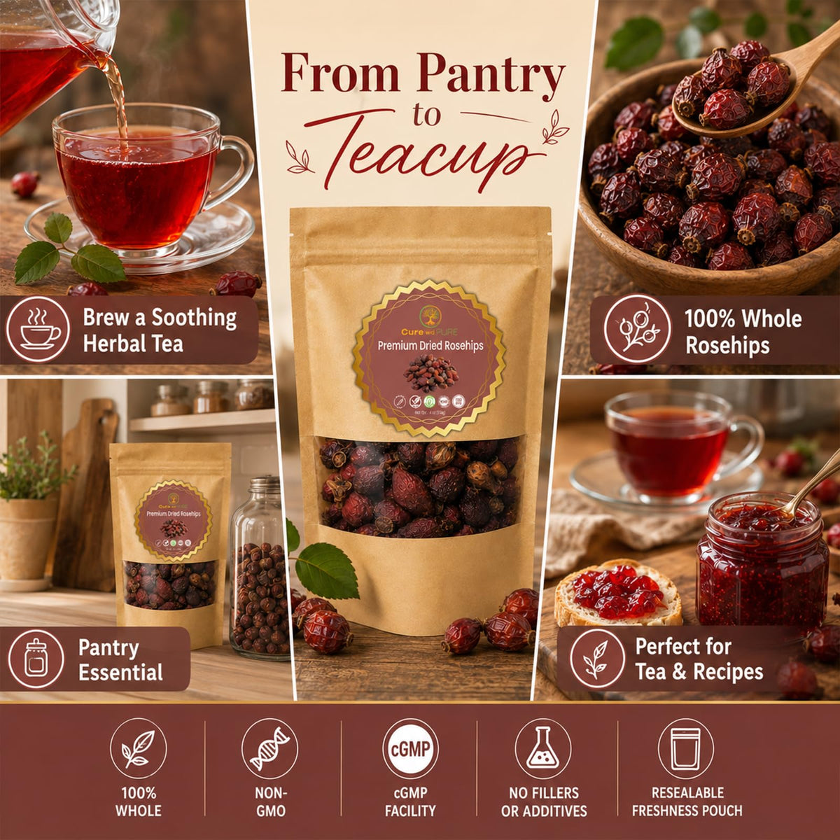 Herbal tea for digestive health